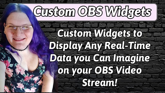 Create an obs widget with realtime info to enhance your stream by Ms ...