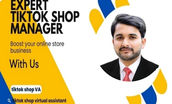Be your tiktok shop virtual assistant tik tok store manager by Expert ...