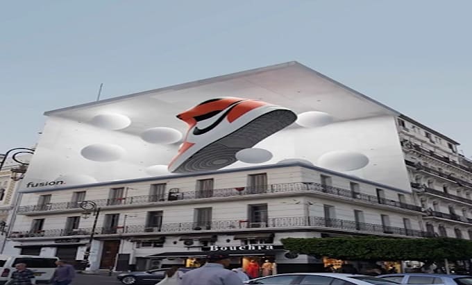 Do 3d anamorphic billboard animation 3d billboard animation cgi ...