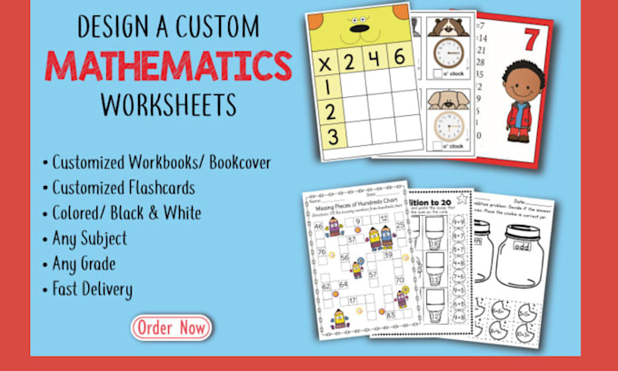 Create custom math sheet by Saimsketchartis | Fiverr