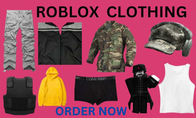 Create for you bespoke, exquisite, intricate roblox apparel by ...