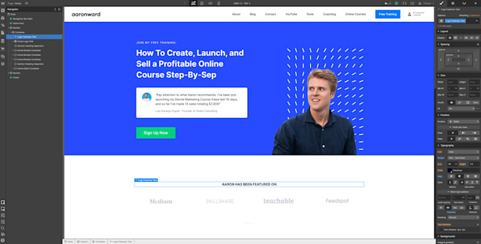Expert front end web developer crafting engaging user experiences by Moazyehia | Fiverr
