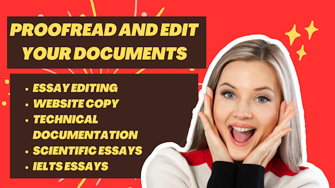 Proofread and edit your document by Amna_nisaar | Fiverr