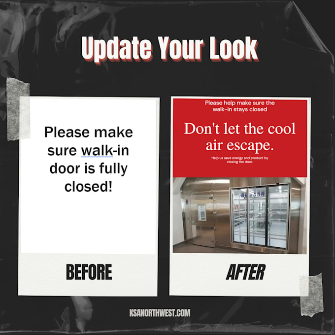 Upgrade your boring workplace sign with pizzaz by Ksa_miles | Fiverr