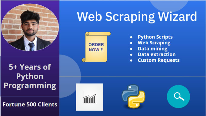 Create Web Scraping And Data Mining Scripts In Python By Dhrathod4 Fiverr