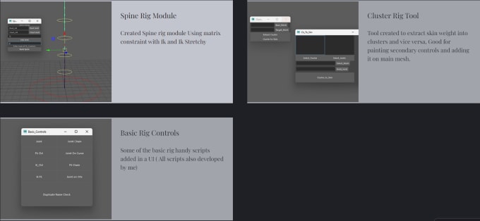 Create Maya Rigging Tool Scripts In Python By Saurabhkapoor7 Fiverr