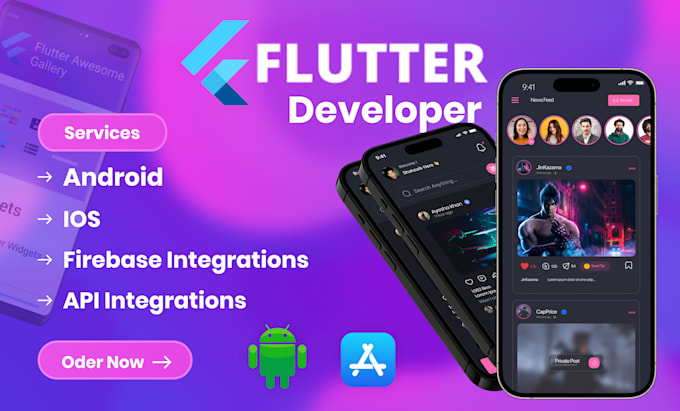 Create figma design to flutter with native feelings for ios and android ...