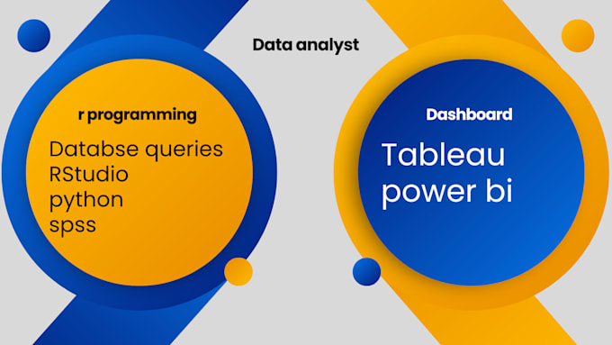 Do data analysis, sql database queries, r programming, tableau ... Do data analysis, sql database queries, r programming, tableau ...
