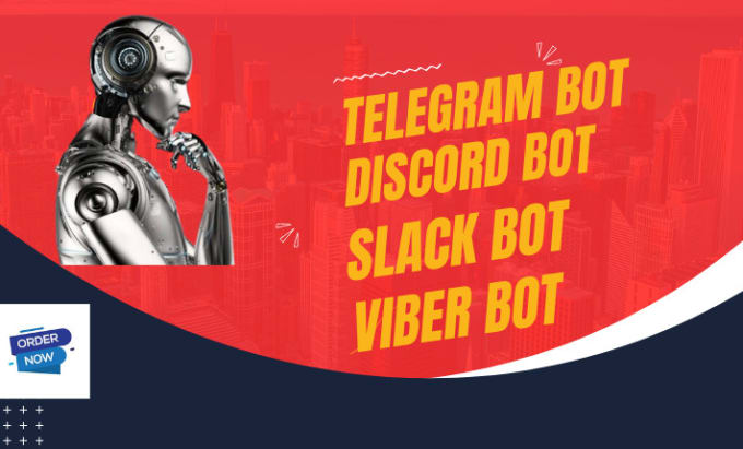 Build telegram bot, discord bot, viber bot, slack bot in python by ... Build telegram bot, discord bot, viber bot, slack bot in python by ...