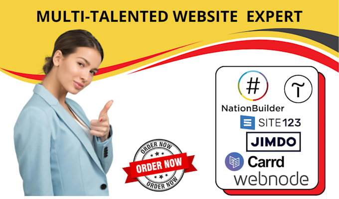 Build and customize website in nationbuilder by Tenken_digitals | Fiverr