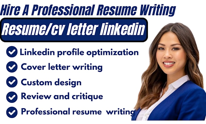 Write your cv, executive resume, cover letter and linkedin that get you hired by Jasmine_mira ...