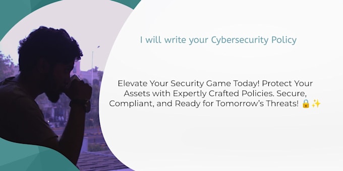 Write your cybersecurity policy by Mateen_shaikh3 | Fiverr Write your cybersecurity policy by Mateen_shaikh3 | Fiverr