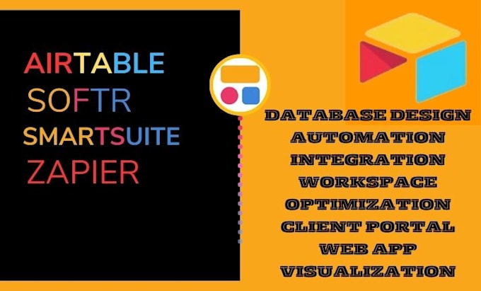 Build softr website integrated with your airtable, smartsuite and zapier by Williams_alex01 | Fiverr