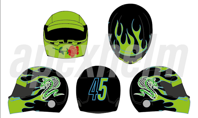 Helm ontwerpen die aansluiten bij jouw stijl by Guardcraft | Fiverr