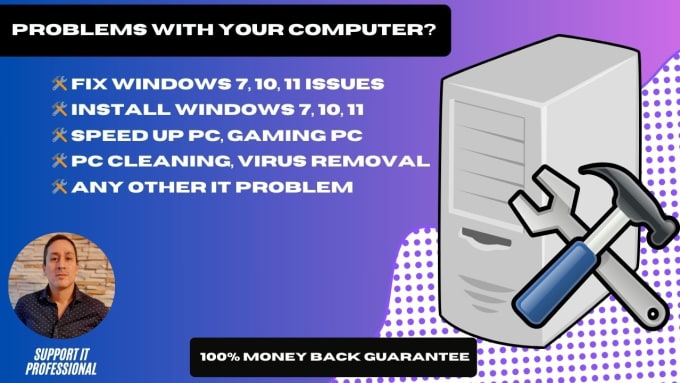 Repair, fix, troubleshoot, optimize windows pc and laptop by Vector1977 ... Repair, fix, troubleshoot, optimize windows pc and laptop by Vector1977 ...