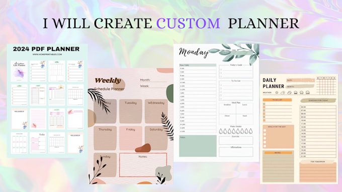 Digital planner, printable planner and journal template by Mausami3010 ...
