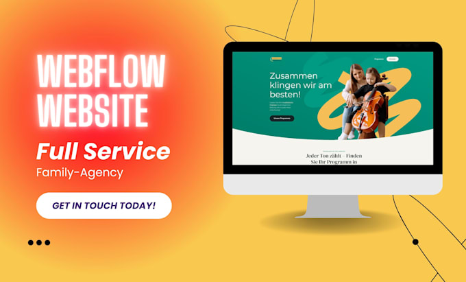 Develop your webflow website by Agency_ds | Fiverr