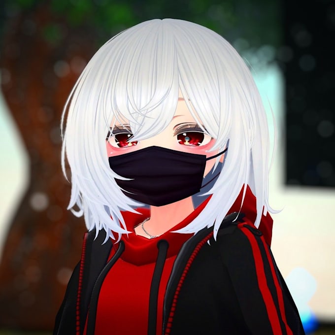 Make and rig vrchat avatar, 3d vr chat avatar, 3d character, vrc avatar ...