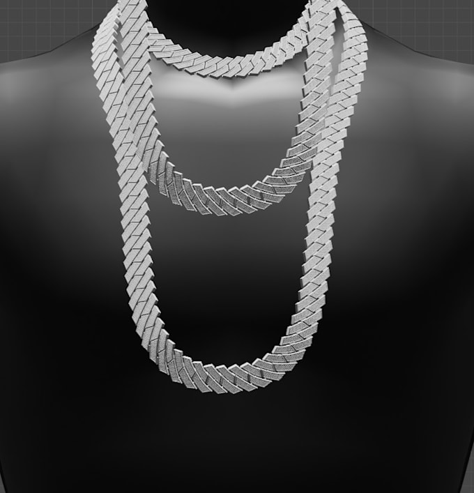 Create custom chains of your choice ie cuban link, tennis chain etc for ...
