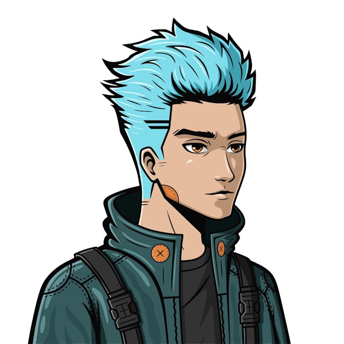 Make 2d anime style, japanese anime style, anime fighting, 2d anime ...