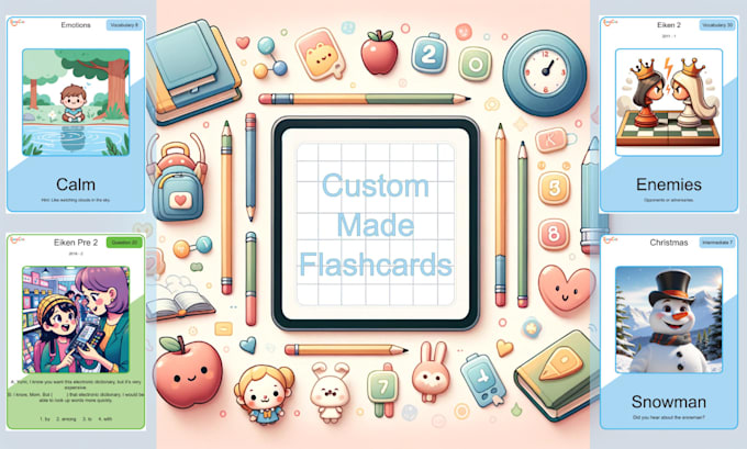 Create expertly crafted custom flashcards for enhanced learning by ... Create expertly crafted custom flashcards for enhanced learning by ...
