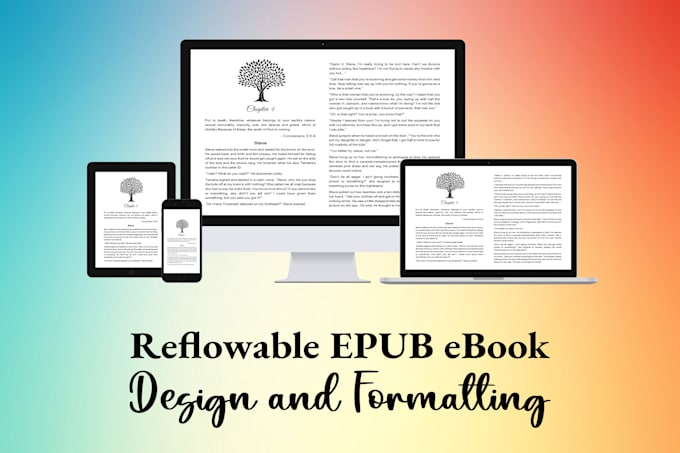 Design reflowable ebook epub file for amazon kindle by Ns_creative | Fiverr
