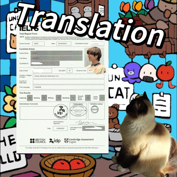 Translate your material eng to chn chn to eng by V1nced | Fiverr