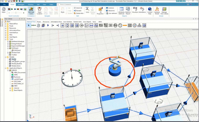 Do arena, simio and industrial simulation projects by Abiha791 | Fiverr