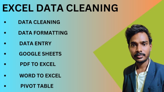 Ms excel data cleaning and formatting by Jalandhar2002 | Fiverr Ms excel data cleaning and formatting by Jalandhar2002 | Fiverr