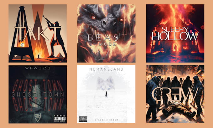 Make you a dope cover art for you next album or song by Vlad_fotteler ...