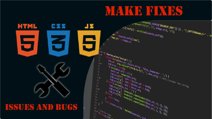Fix html css and javascript related issues by Dubservicesale | Fiverr Fix html css and javascript related issues by Dubservicesale | Fiverr