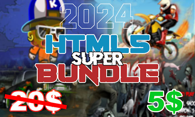 Give 10 html5 games bundle 2024 by Soultane05 | Fiverr