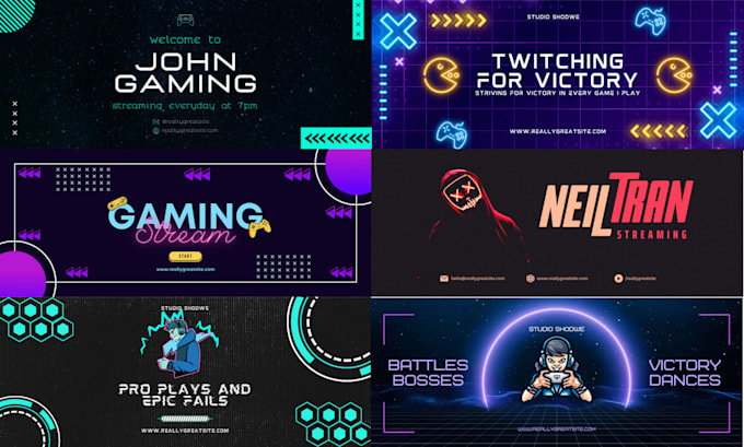 Create sm banner, bulk yt thumbnails, any graphic art, cover art ...