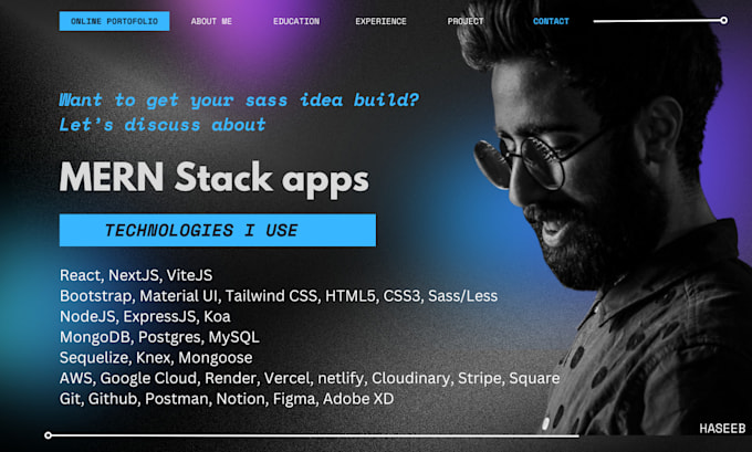 Create Apps With React Nodejs Expressjs And Mongodb By Haseebullahst Fiverr