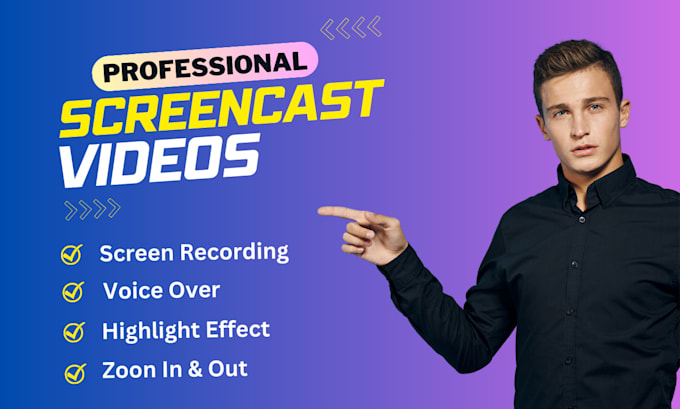 Create a screencast desktop videos for your software, app and website ...
