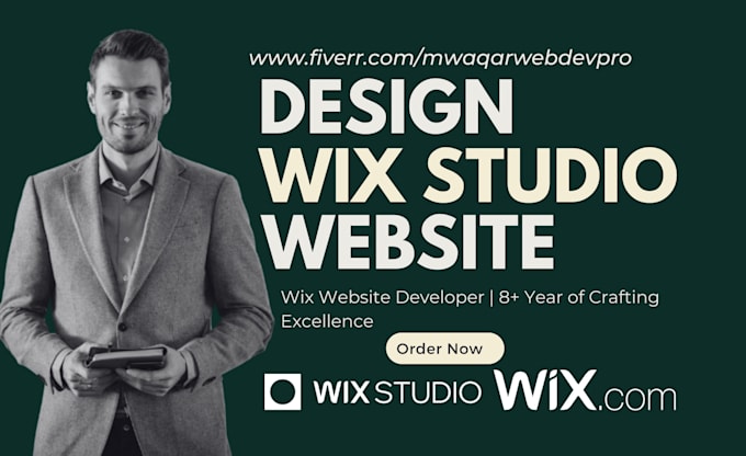 Set up a responsive wix studio website design and redesign wix website ...