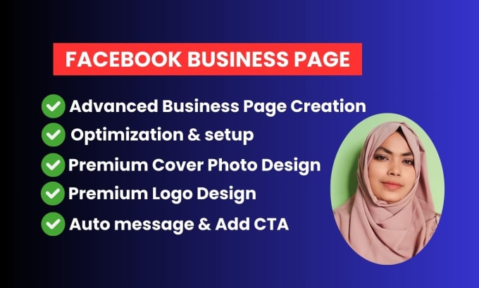 Create and setup impressive well optimized facebook business page by ... Create and setup impressive well optimized facebook business page by ...