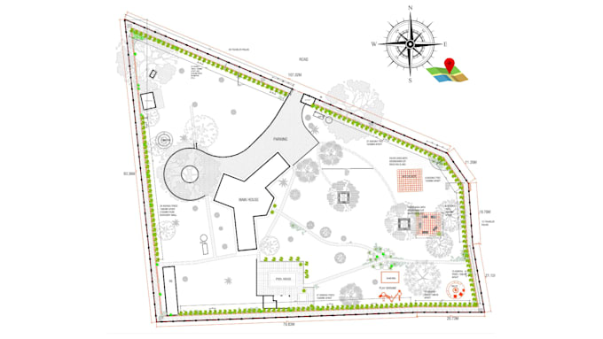 Professionally draw property map illustrations and site plan by Peggy ...