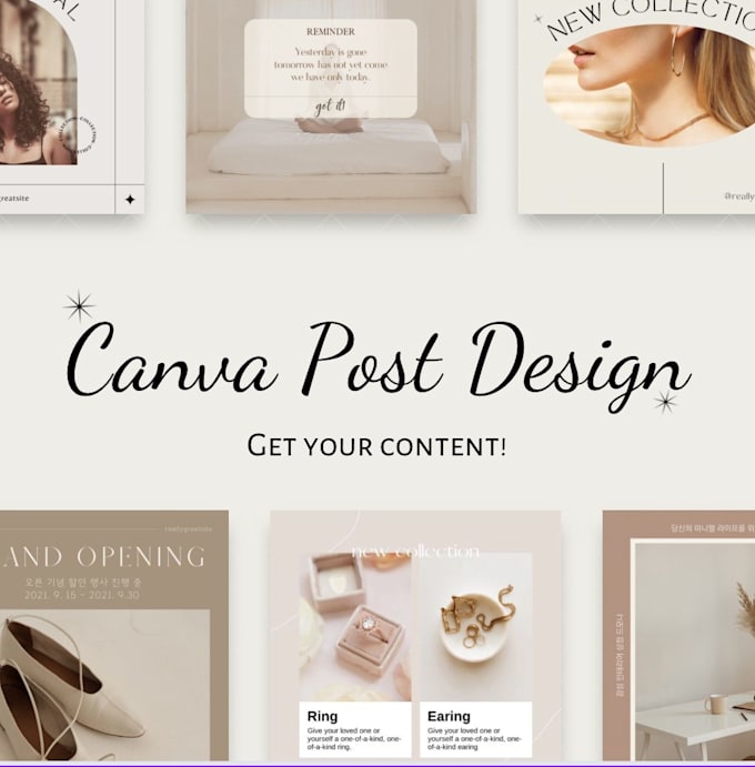 Create social media posts for you on canva by Fraztanvir | Fiverr