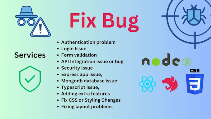 Fix Your Mern Stack Mongodb Express React Nodejs Application Bug By Jubaidpro Fiverr 2050