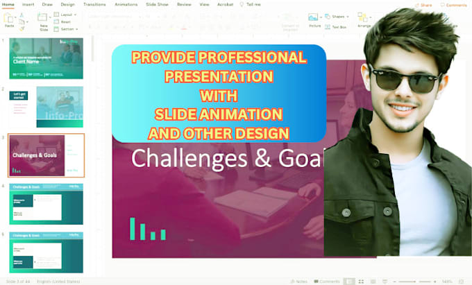 Create professional presentaion slides animation designe by Jawedali32 | Fiverr
