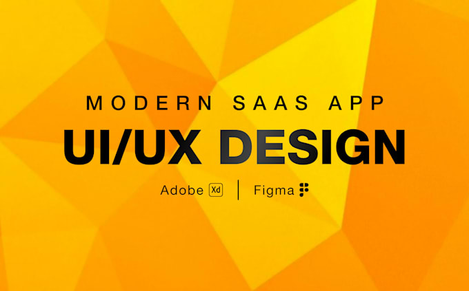 Create modern saas app ui ux design in figma or adobe xd by Quantix_pro ...