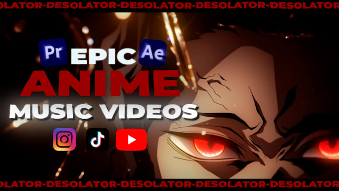 Make professional anime edit and amv by Zaraknadeem | Fiverr