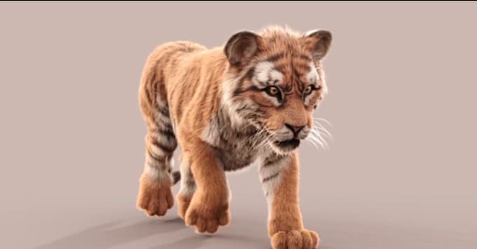 Create 3d cgi animal design, 3d animal animation, pet animation by ...