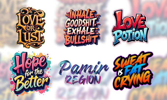 Do custom typography and hand lettering logo by Mehediislam24 | Fiverr