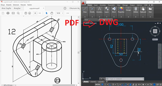 Make your autocad 2d isometric drawings, floor plans and special ...