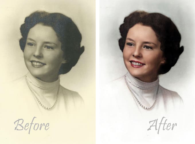 Restore, enhance and colorize your old and damaged photos by ...