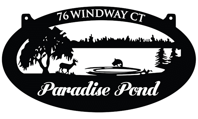 Draw custom vector file, laser file, cut file svg dxf for engraving and ...