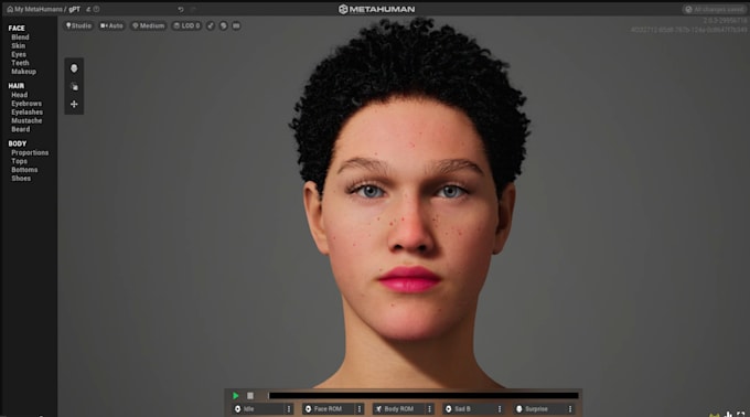 Create 3d metahuman character with ai chatgpt, ai chatbot using unreal engine by Johnson_don ...