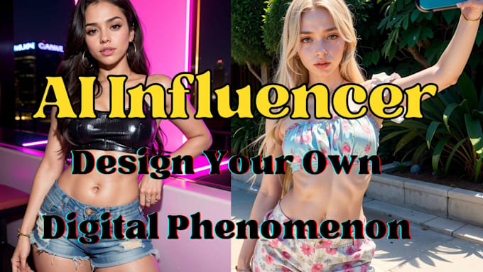 Create your custom ai influencer sd or sdxl lora model by Todiogame | Fiverr